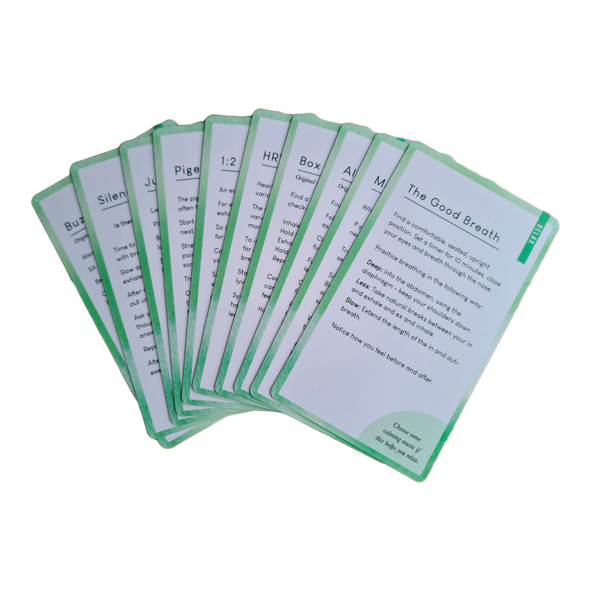 Breathe Card Deck – Bless Stories